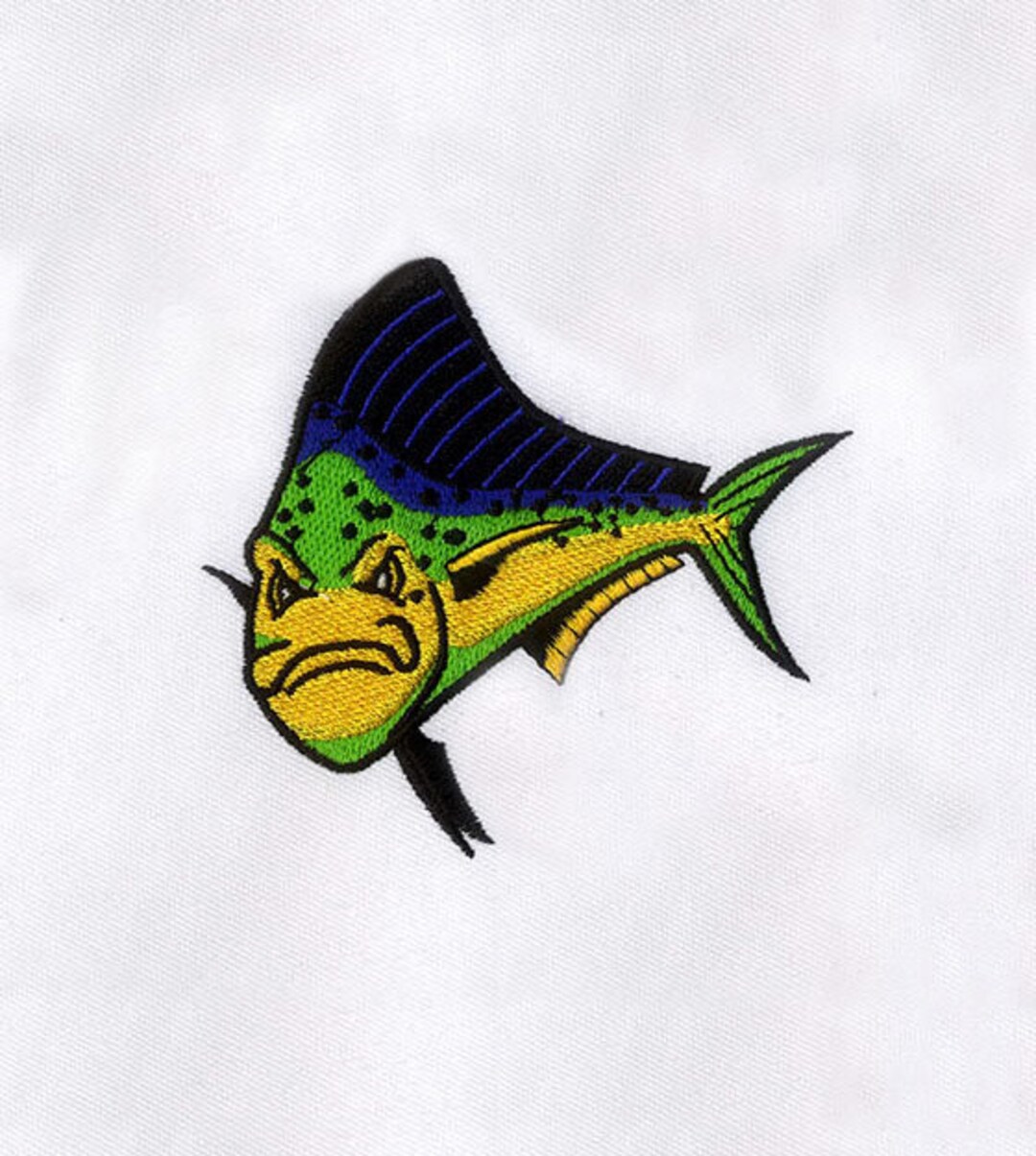 Fish Machine Embroidery Design | Sea Animal Embroidery Design | Bass ...