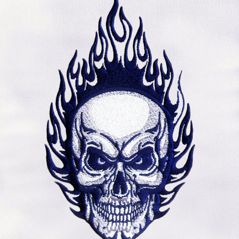 Skull Embroidery - Etsy