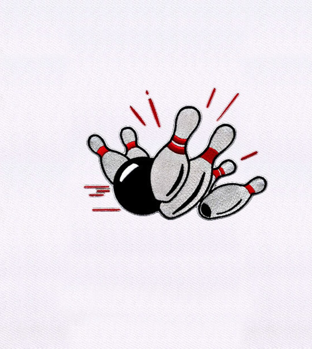 Pins Ball Embroidery Design |sport Embroidery Design | Game Embroidery ...