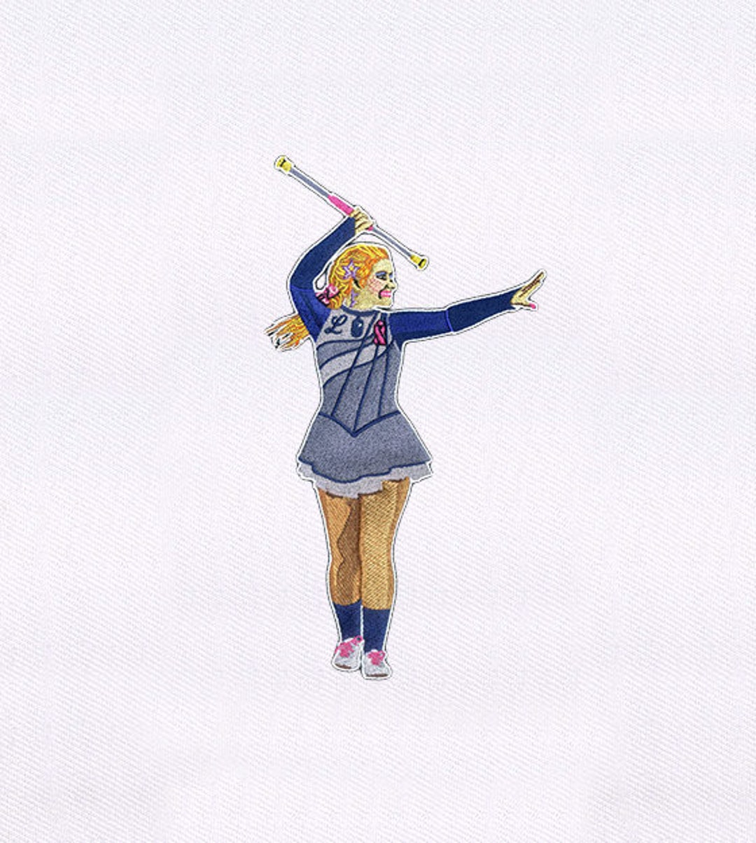 Baton Passing Female Athlete Embroidery Design female - Etsy