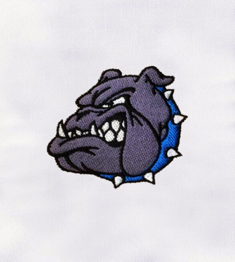 Bulldog Machine Embroidery Design Animal Embroidery Design - Etsy