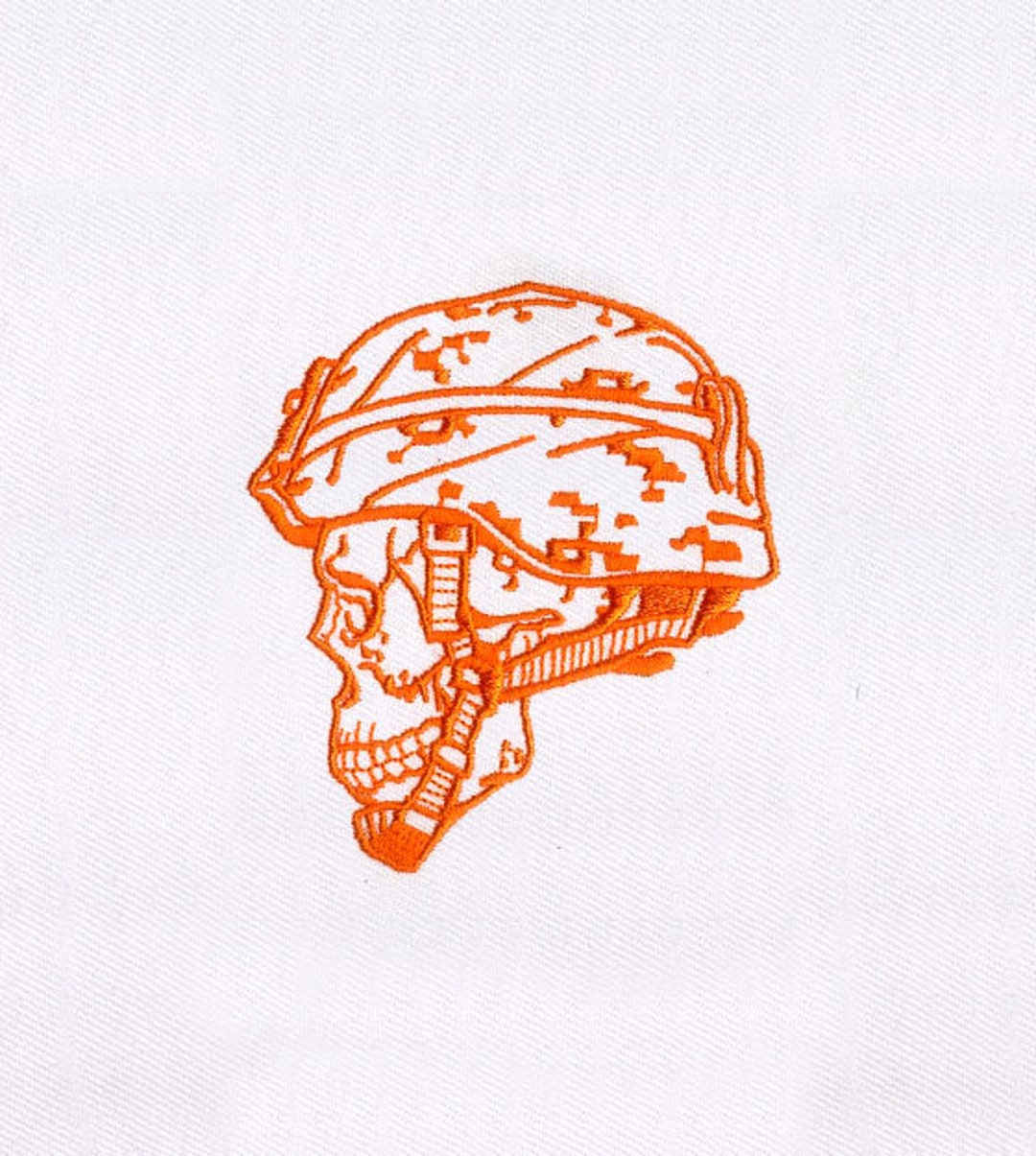 Skull Embroidery Design | Skull Soldier Embroidery Design | Skull ...