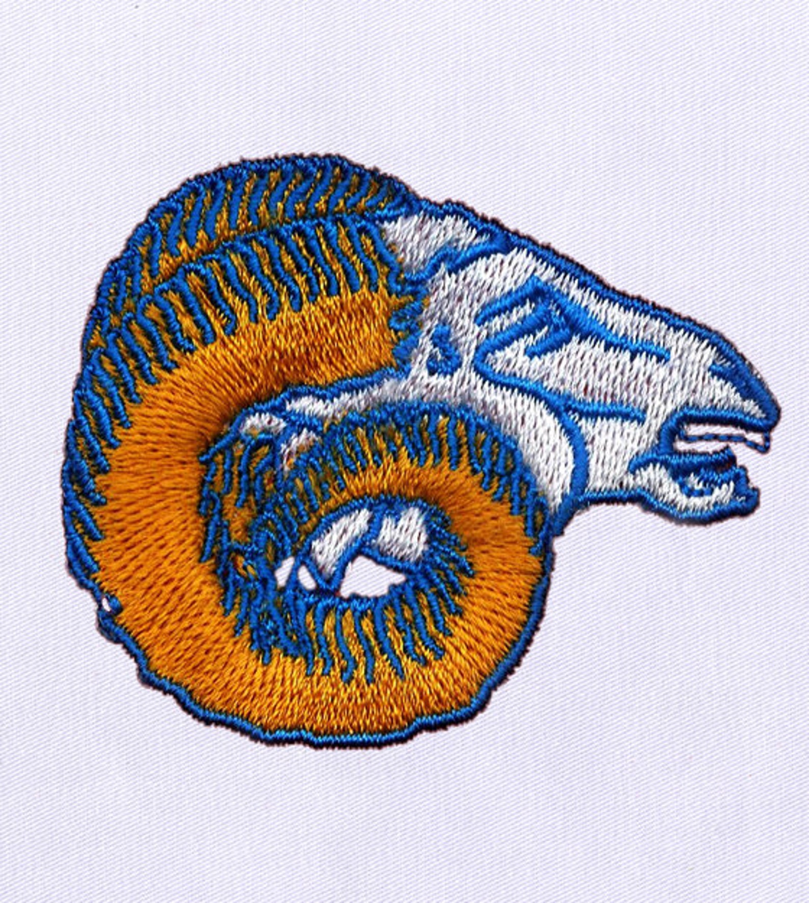 Ram Head Embroidery Design Animal Embroidery Design Ram - Etsy