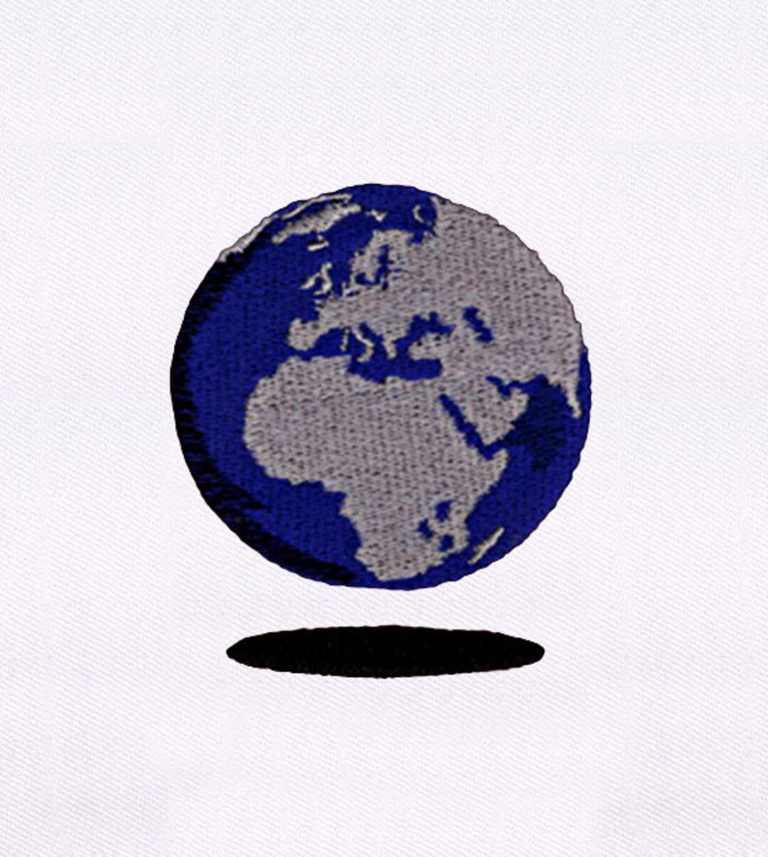Global Embroidery Design | Earth Embroidery Design | Global Earth ...