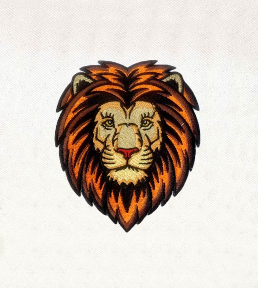 Lion Head Embroidery Design |animal Embroidery Design |lion Machine ...