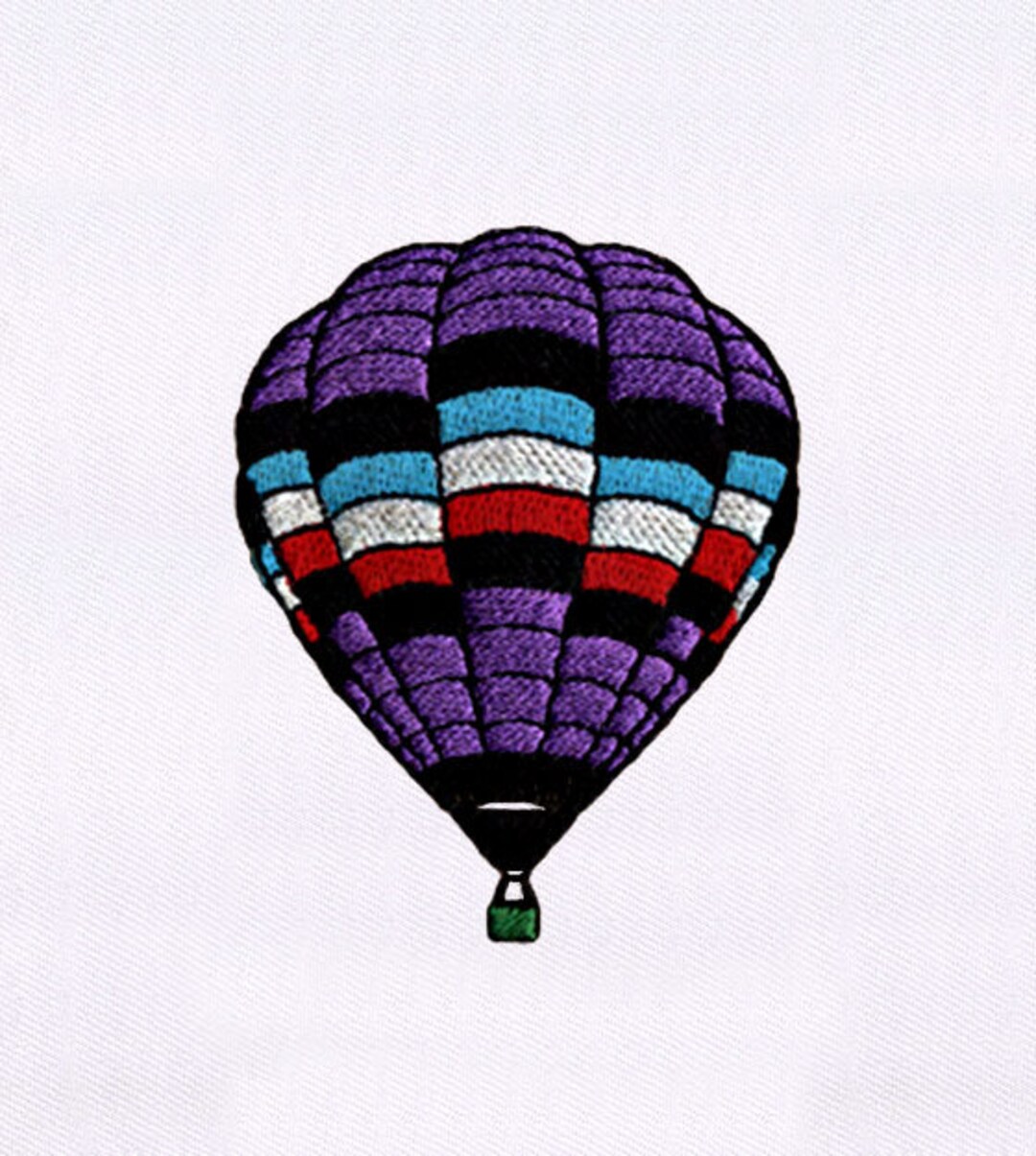 Balloon Embroidery Design | Hot Air Balloon Embroidery Design |hot-air ...
