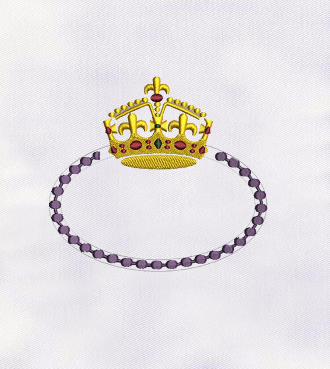 Golden Crown Machine Embroidery Design | King Crown Embroidery Design ...