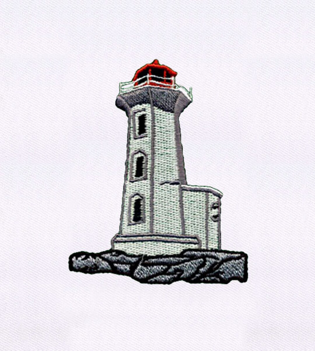 Lighthouse Scene Embroidery Design | Lighthouse Embroidery Design ...