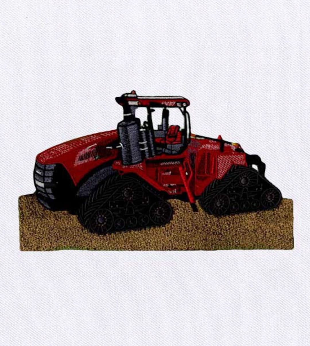 Agricultural Machine Embroidery Design | Vehicle Embroidery Design ...