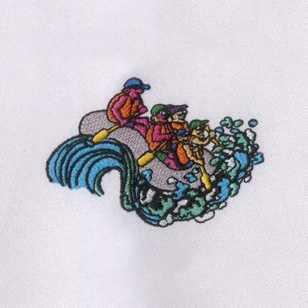 Rowing Embroidery - Etsy