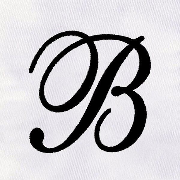 Letter B Embroidery - Etsy