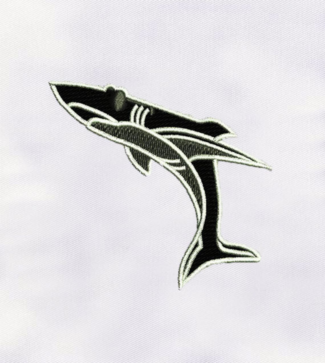 Shark Machine Embroidery Design sea Animal Embroidery - Etsy