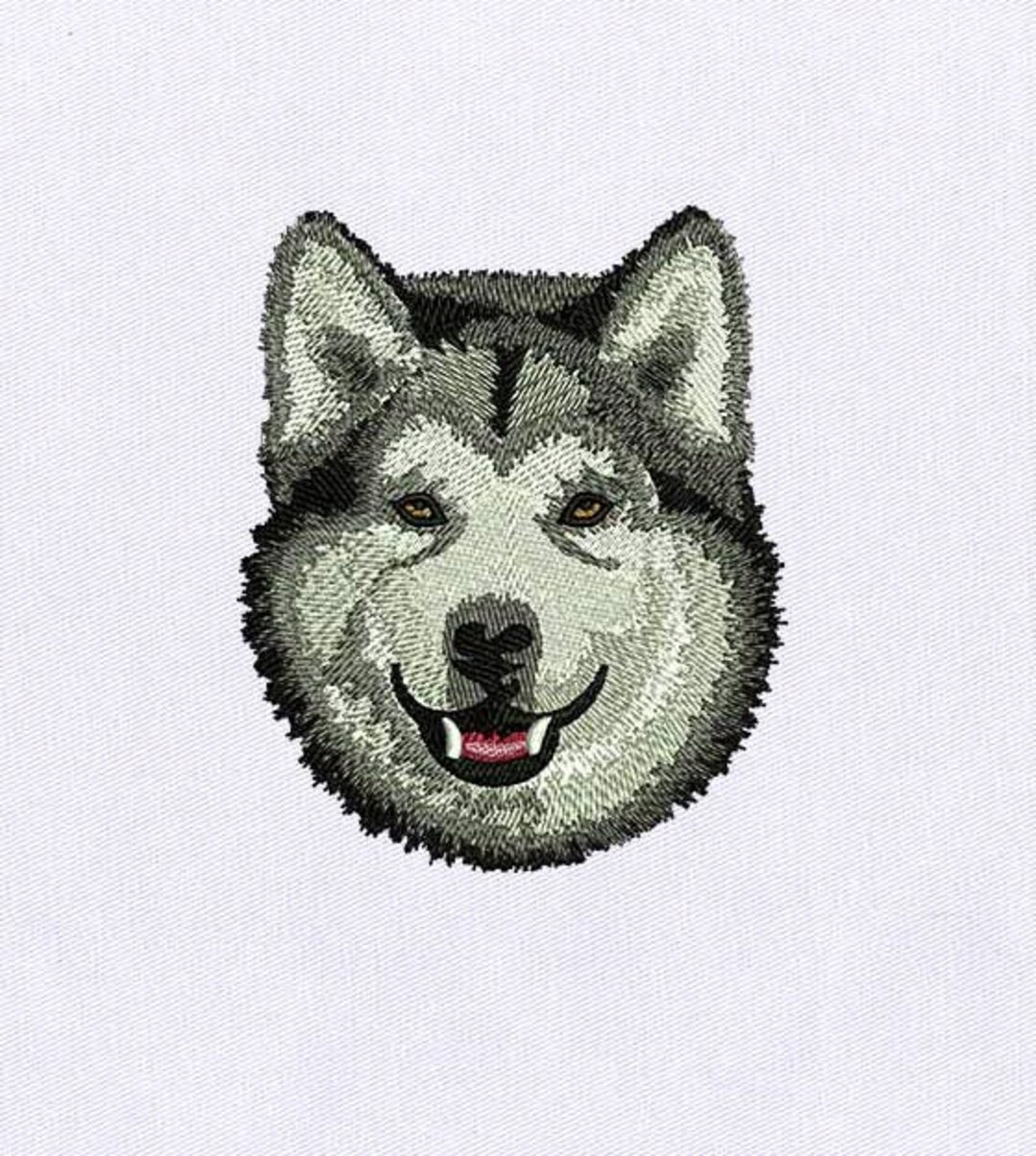 Siberian Husky Embroidery Design |animal Embroidery Design |dog ...