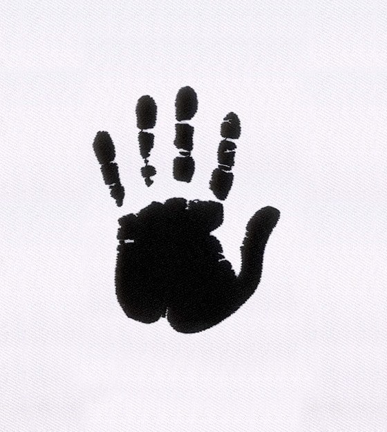 Detailed Handprint Machine Embroidery Design Hand Embroidery | Etsy