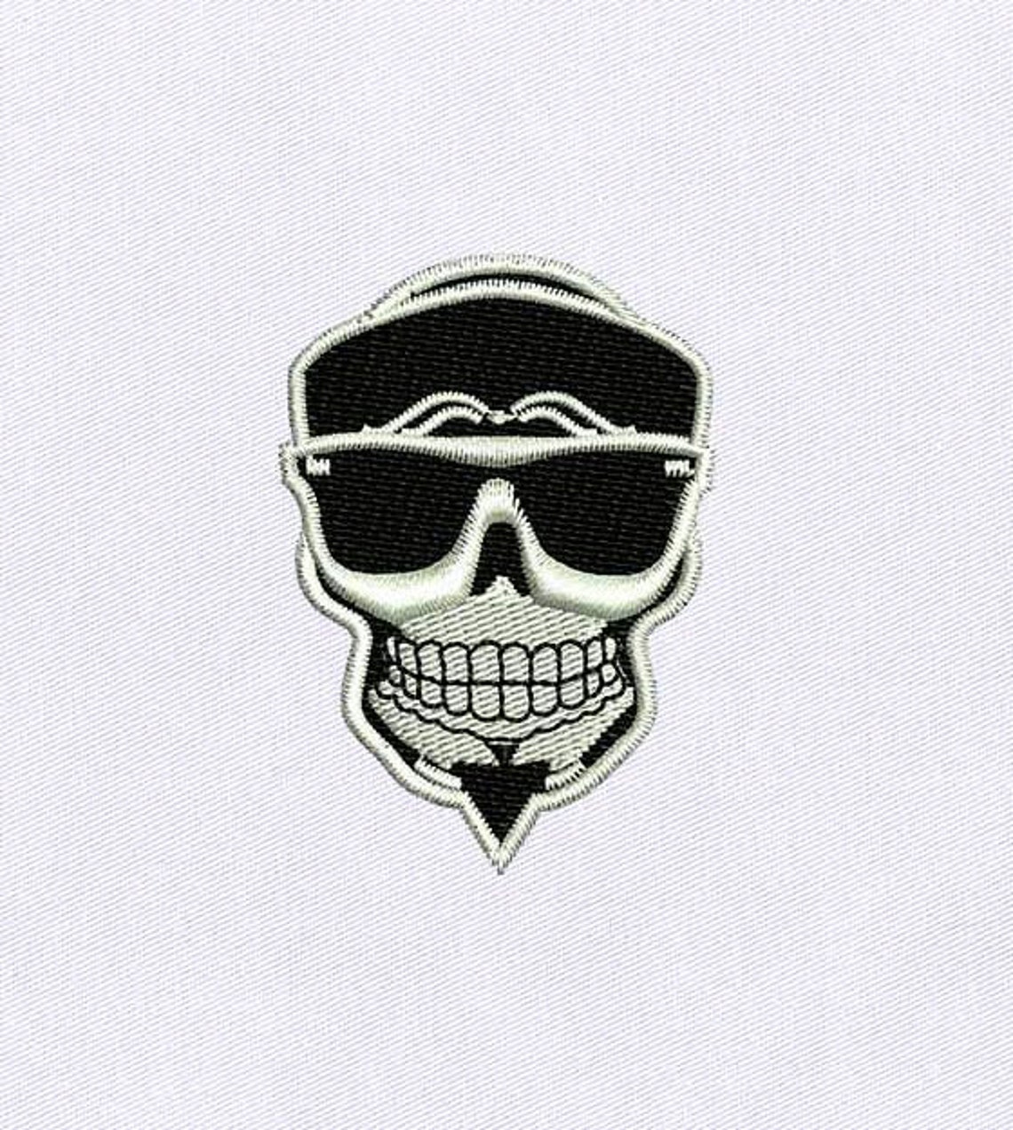 Skull Embroidery Design Skull Head Embroidery Design Skull | Etsy