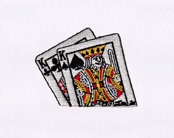 King of Spades Embroidery - Etsy