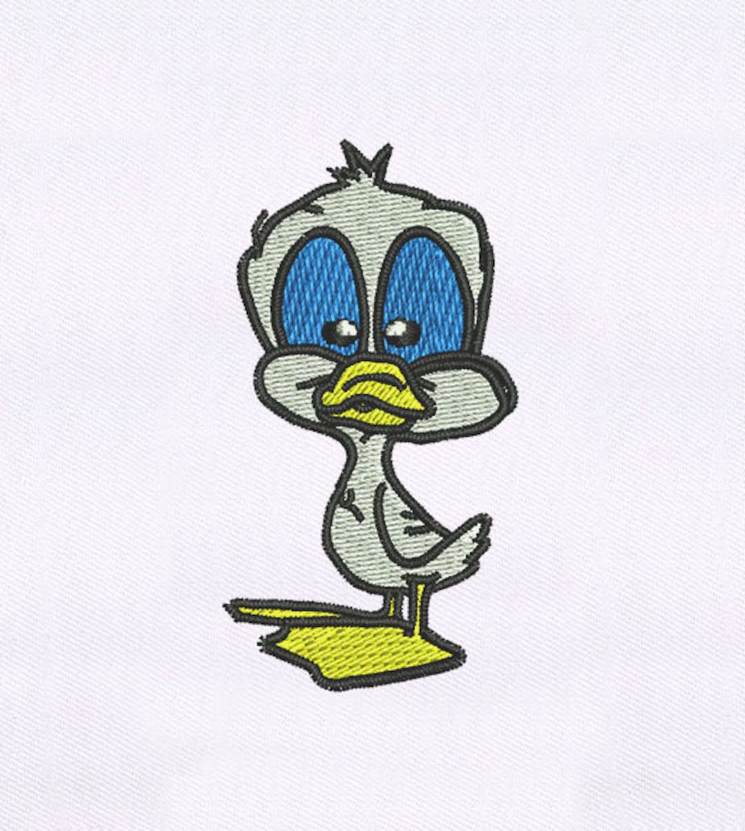 Duck Embroidery Design | Cartoon Embroidery Design | Bird Embroidery ...