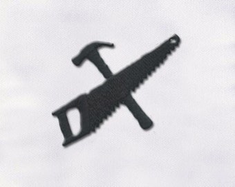 Tools Embroidery Design. Hammer. Saw - Etsy