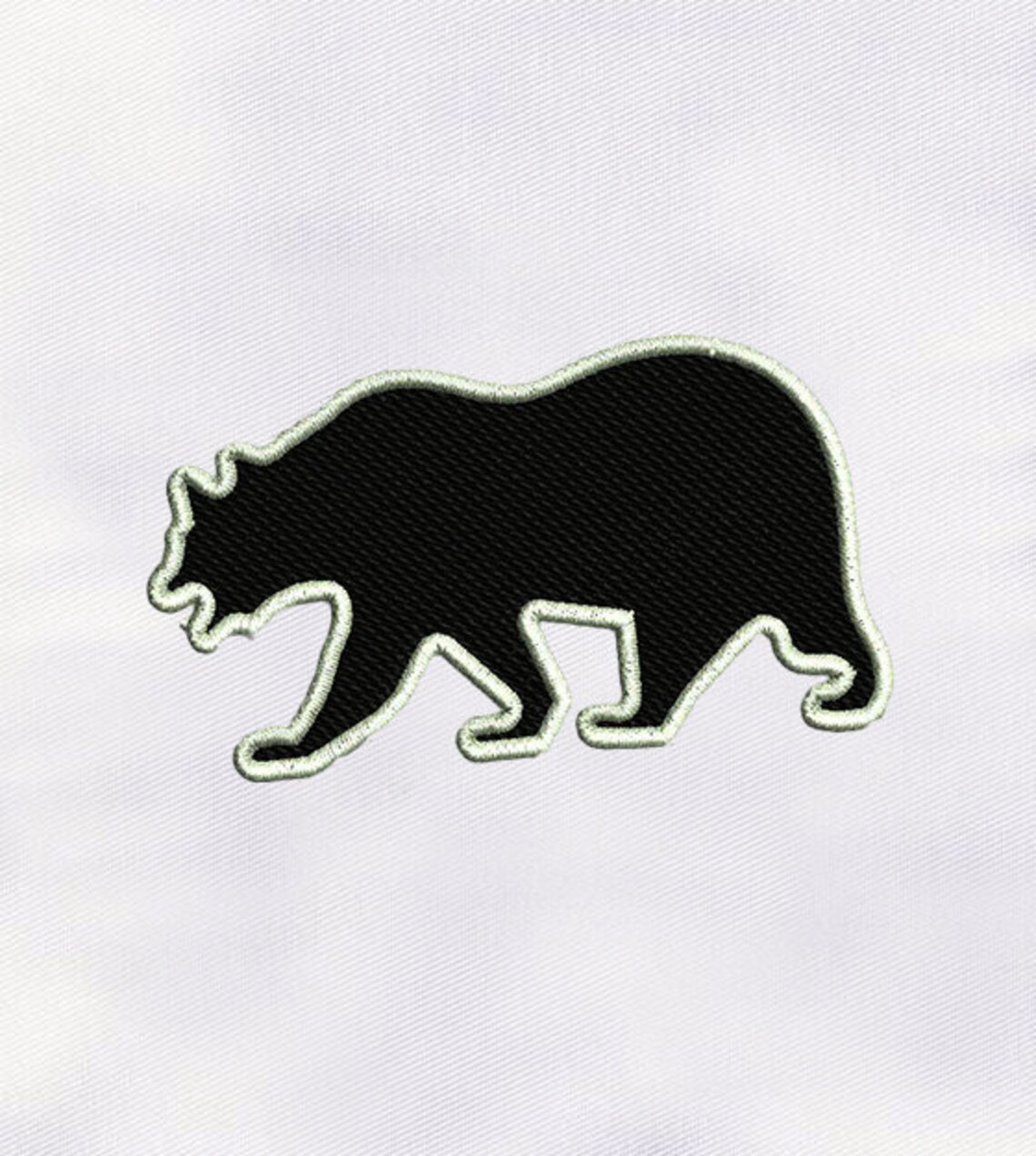 Black Bear Machine Embroidery Design | Animal Embroidery Design | Bear ...
