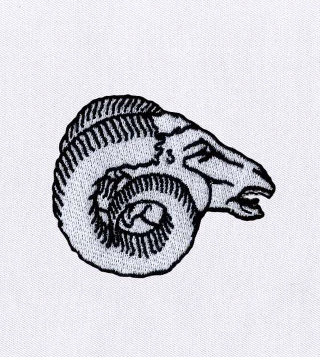 Ram Skull Embroidery Design|ram Embroidery Design|ram Head Embroidery ...