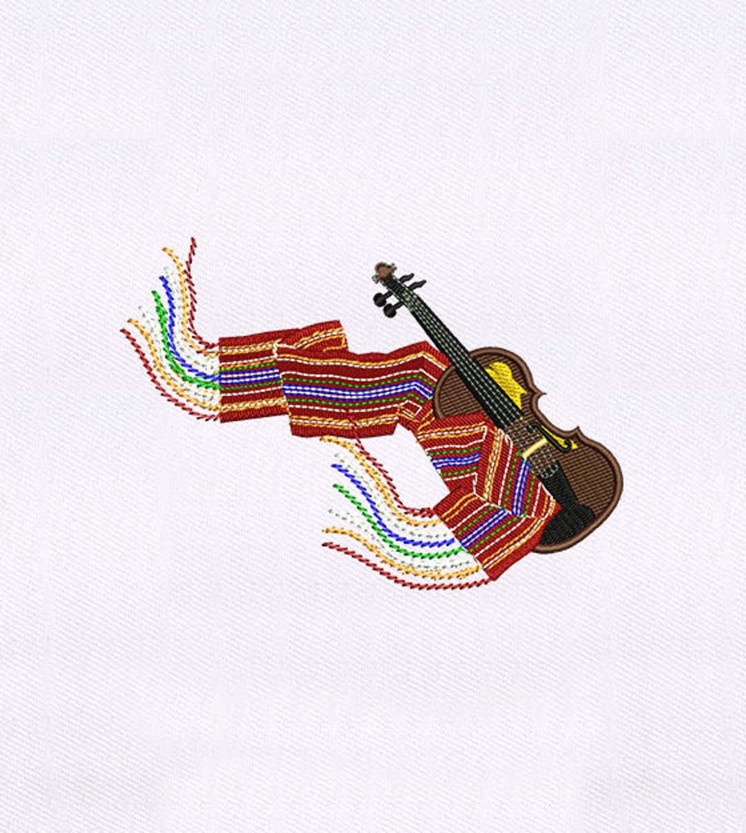 Violin and Metis Sash Embroidery Design | Native American Embroidery ...