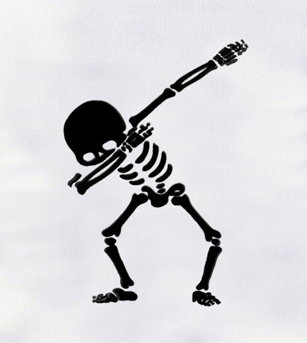 Dab Skeleton Machine Embroidery Design |skeleton PES Embroidery File ...