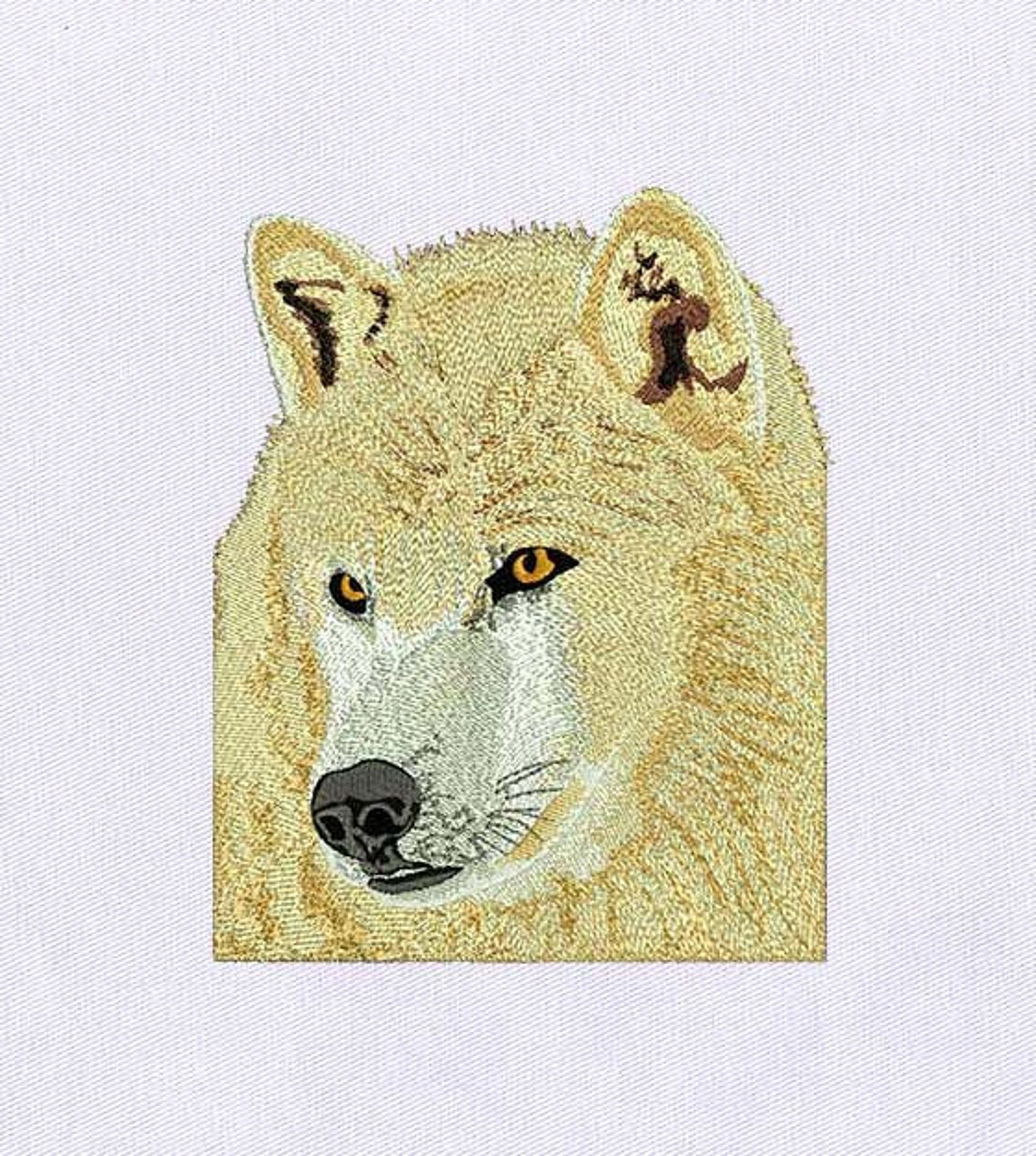 Wolf Embroidery Design |animal Embroidery Design |wolf Head Embroidery ...