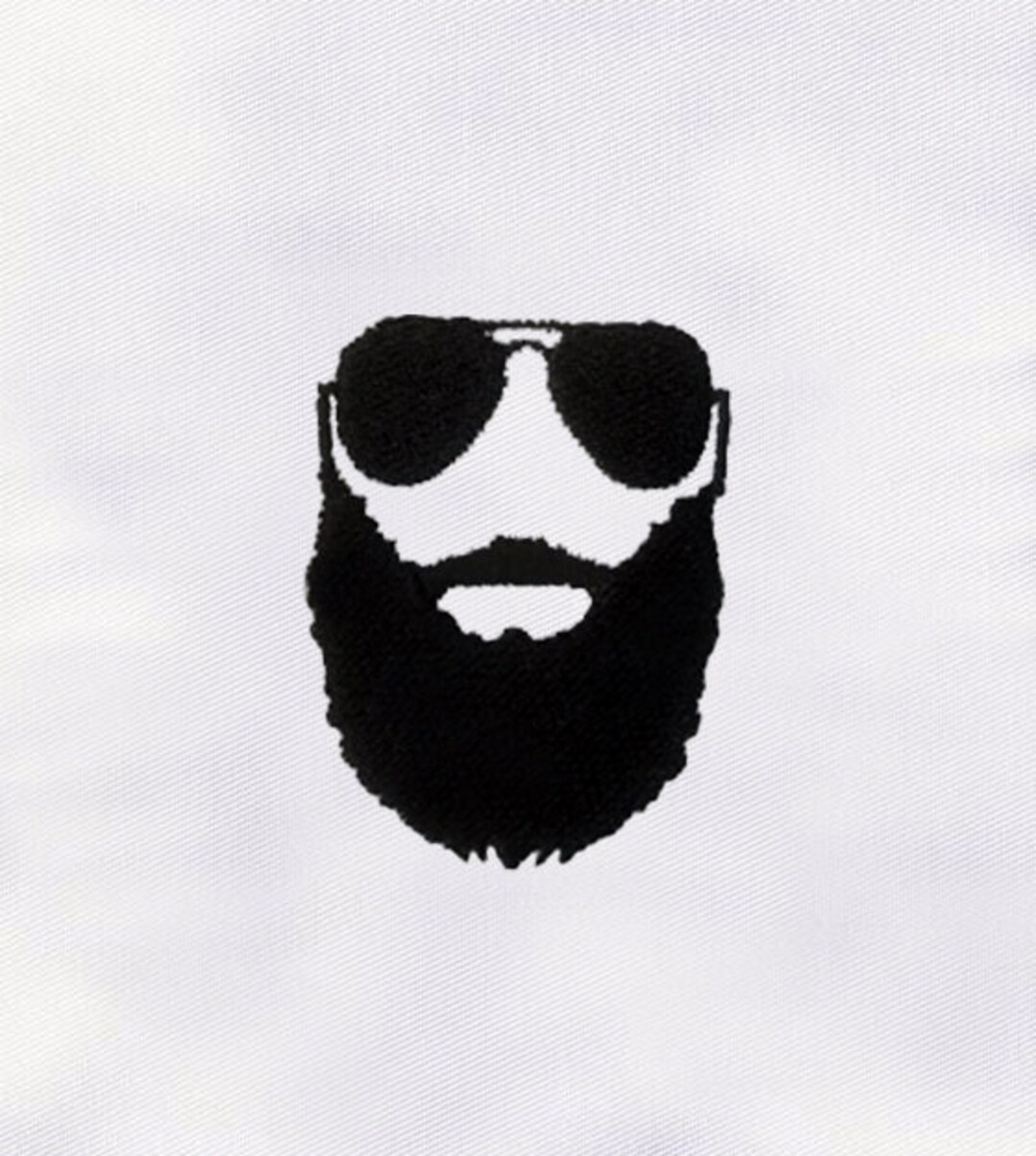 Classy Beard & Glasses Machine Embroidery Design | Men Embroidery ...