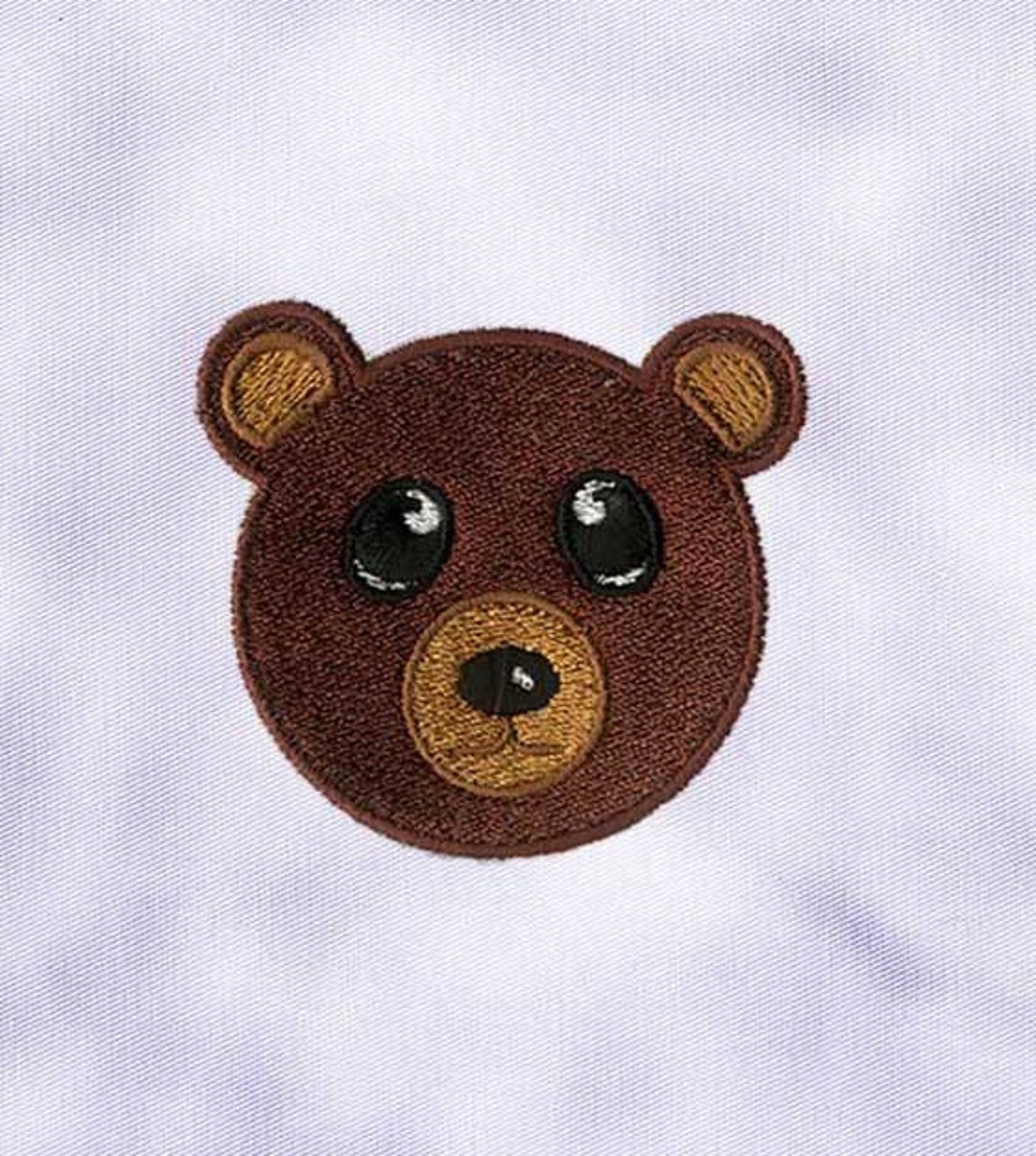 Bear Face Embroidery Design | Animal Embroidery Design | Bear ...