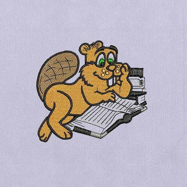 Beaver Embroidery File - Etsy