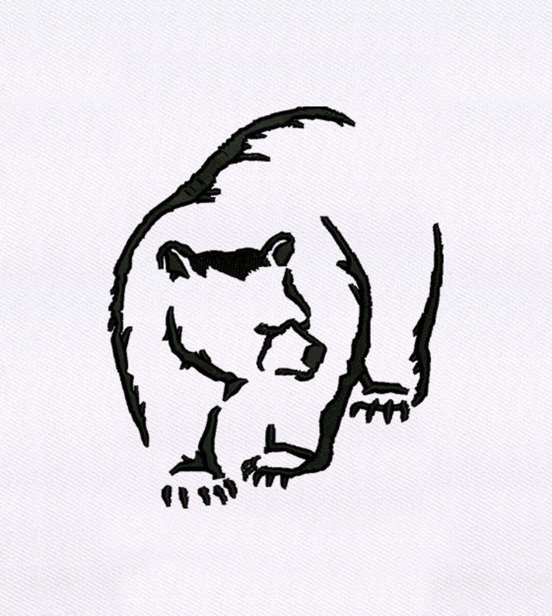 Bear Embroidery Design | Animal Embroidery Design | Polar Bear ...