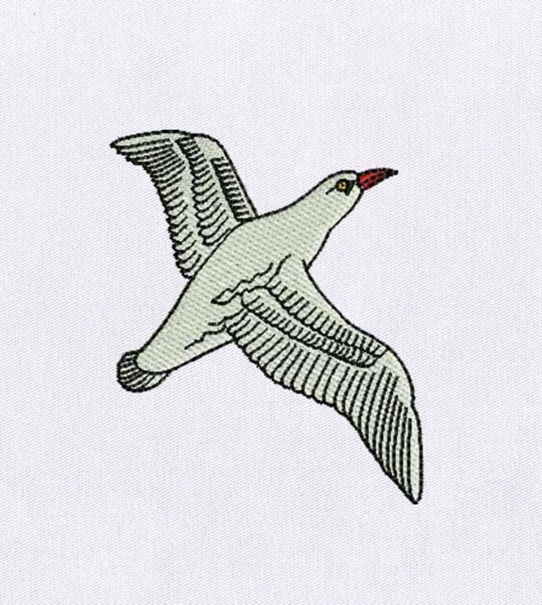 Peaceful Dove Machine Embroidery Design | Bird Embroidery Design | Dove ...