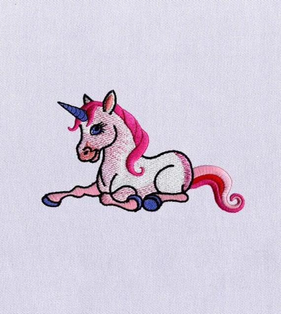 Cute Unicorn Embroidery Design unicorn Machine Embroidery | Etsy