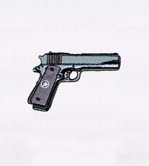 Gun Embroidery Design Weapon Embroidery Design Pistol - Etsy Finland