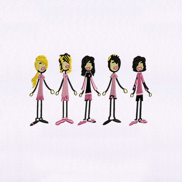 Friends Embroidery - Etsy