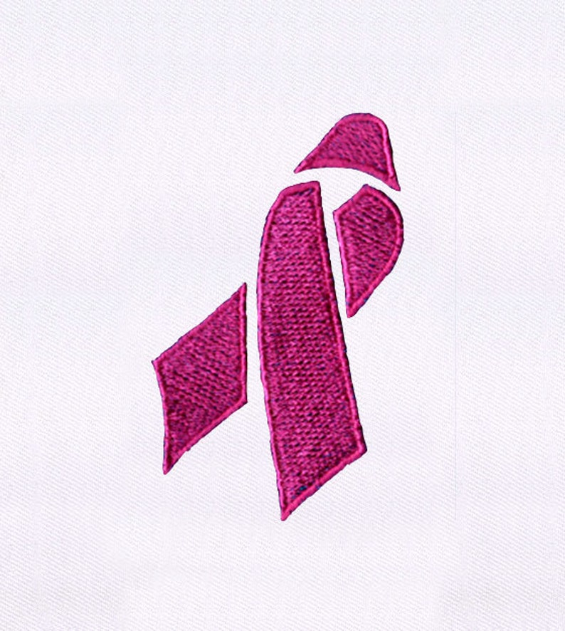 Breast Cancer Pink Ribbon Embroidery Design women Embroidery - Etsy