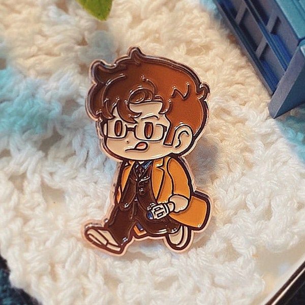 Doctor Who Enamel Pin - Etsy