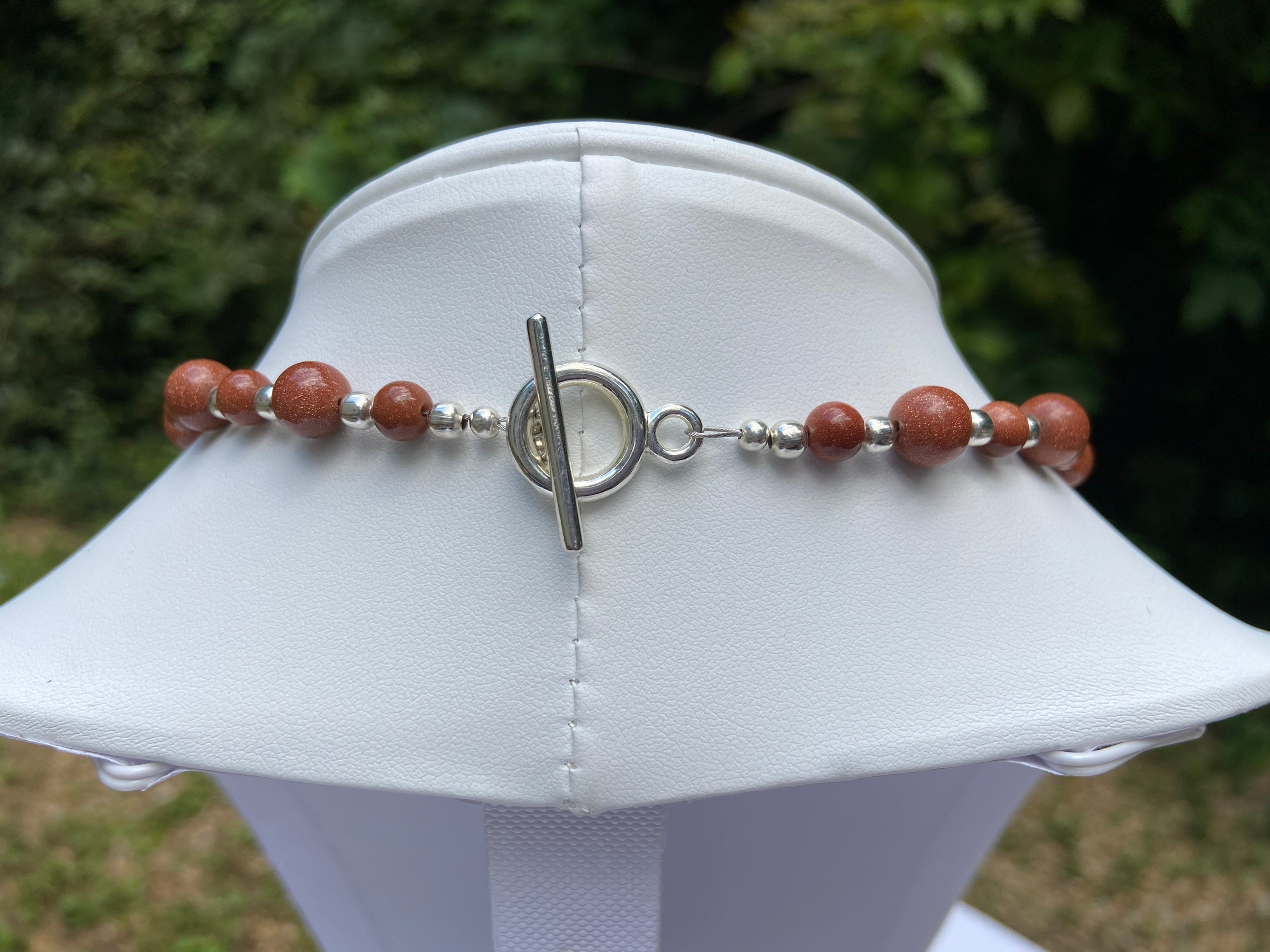 Gold Sandstone Gemstone Necklace and Earrings Set - Etsy