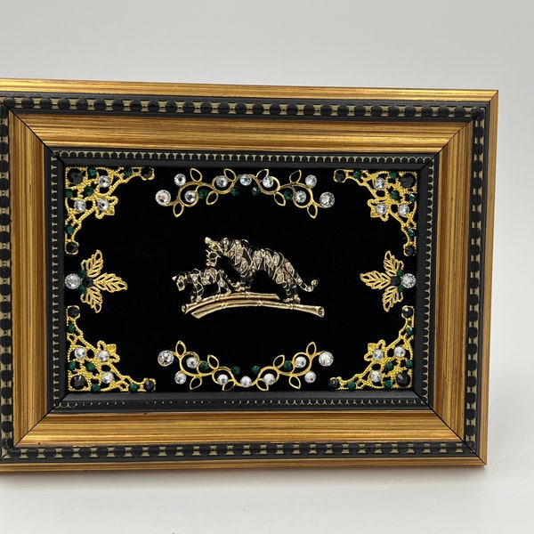 Rhinestone Tiger - Etsy