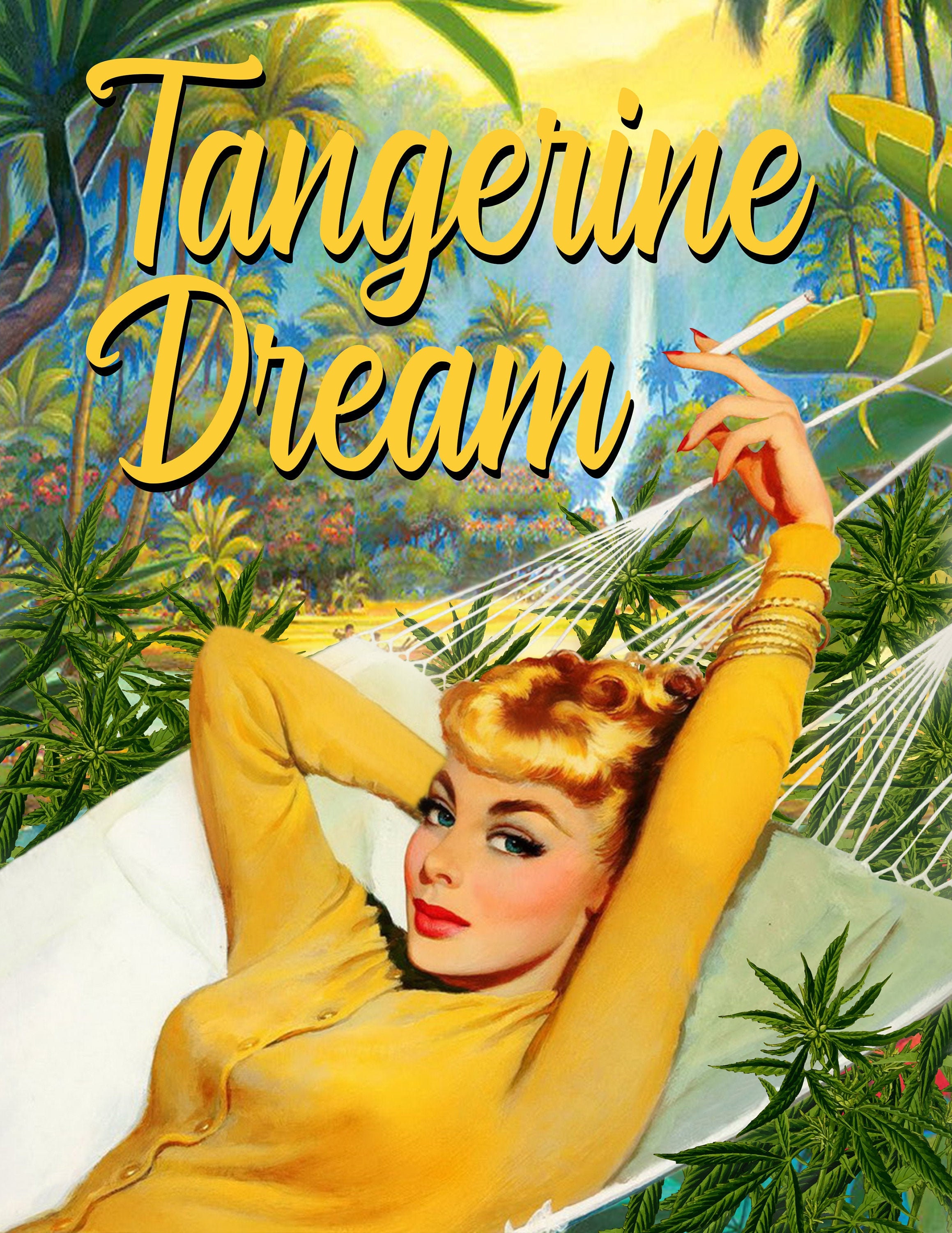 Vintage Cannabis Collage Art Print Weed Art Cannabis Art - Etsy