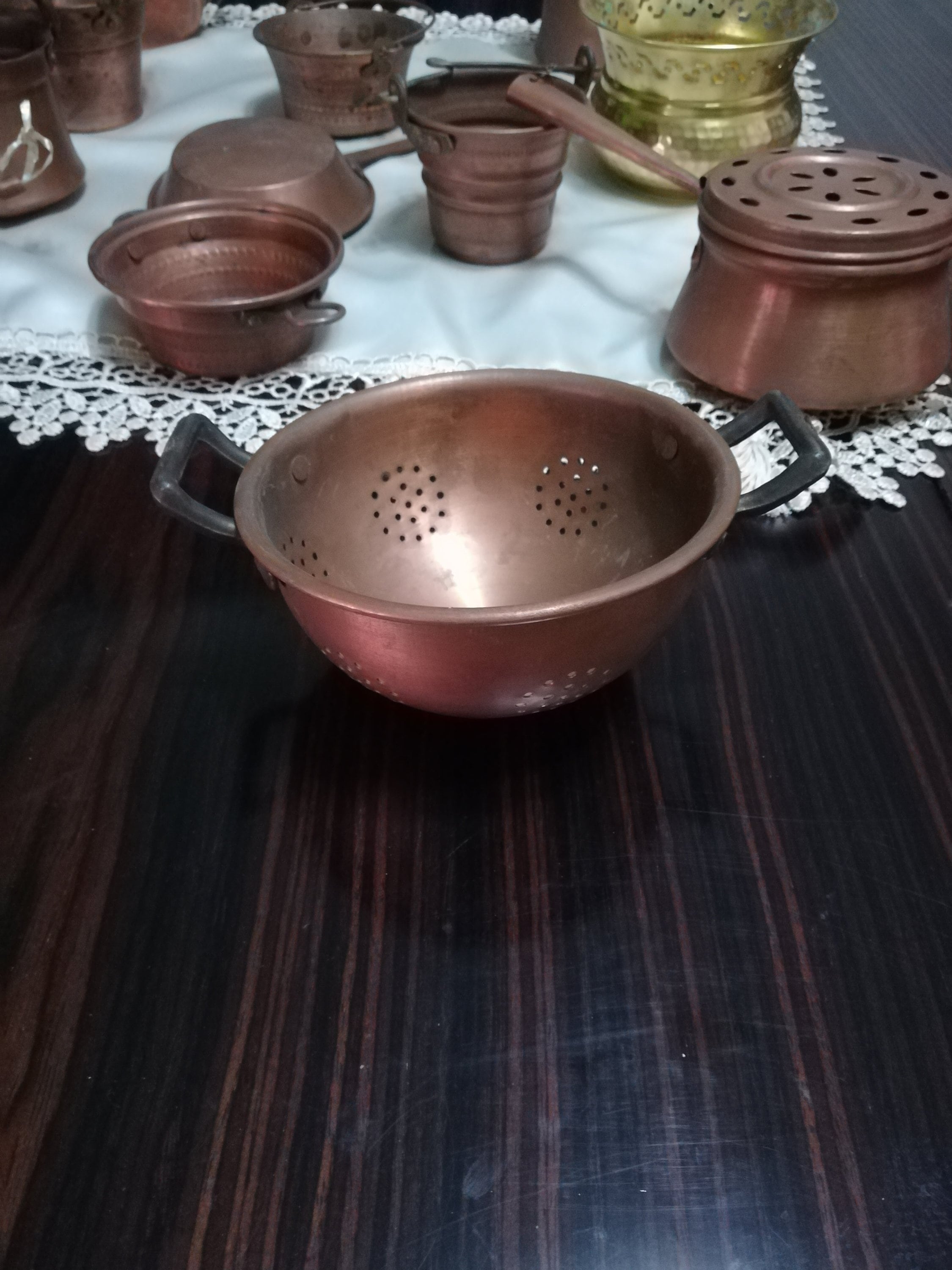 Vintage Copper / Vintage Copper Set / Vintage Copper Objects / 1800 ...