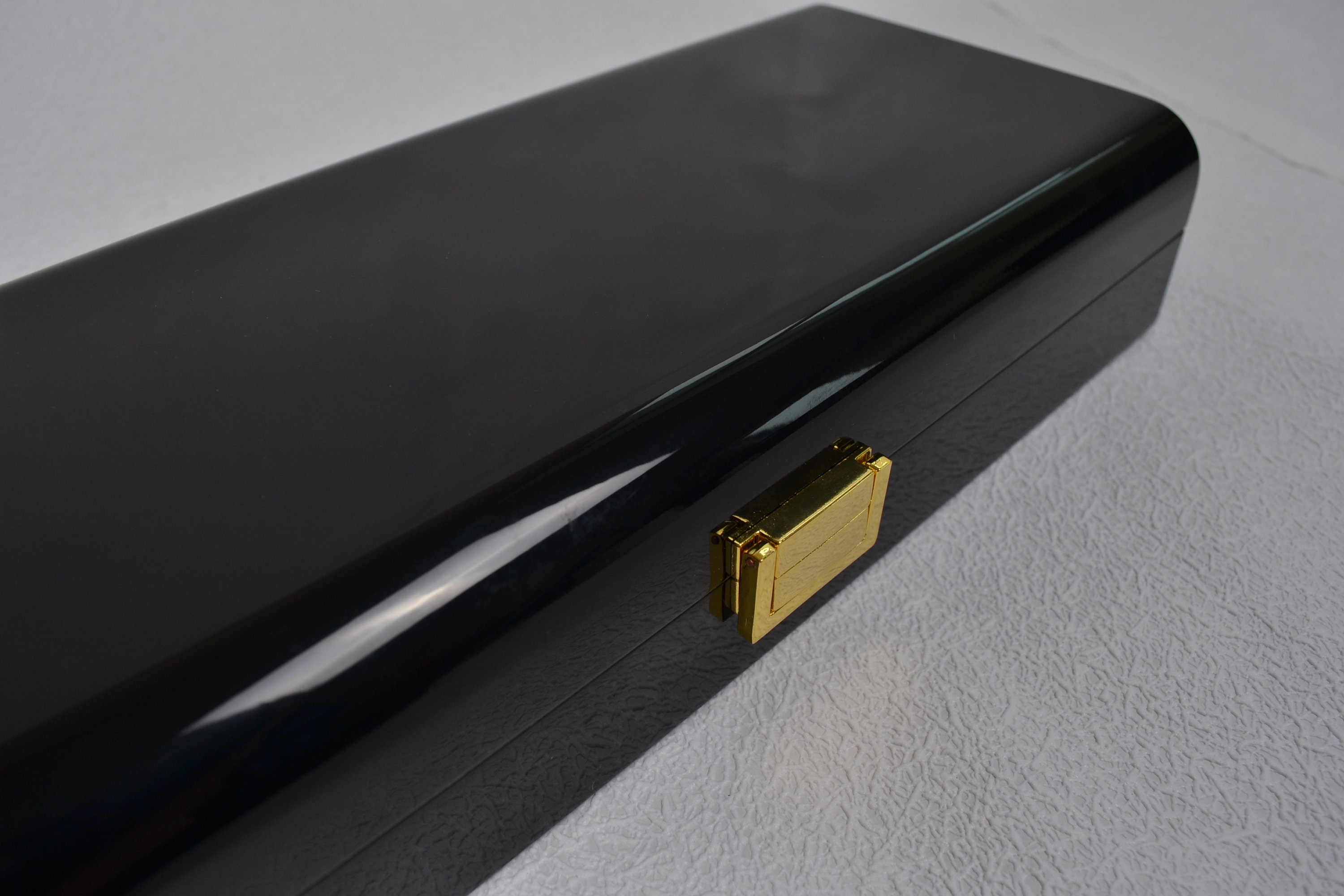 Black Glossy Wooden Box for Knives Other Gifts or Antiques - Etsy