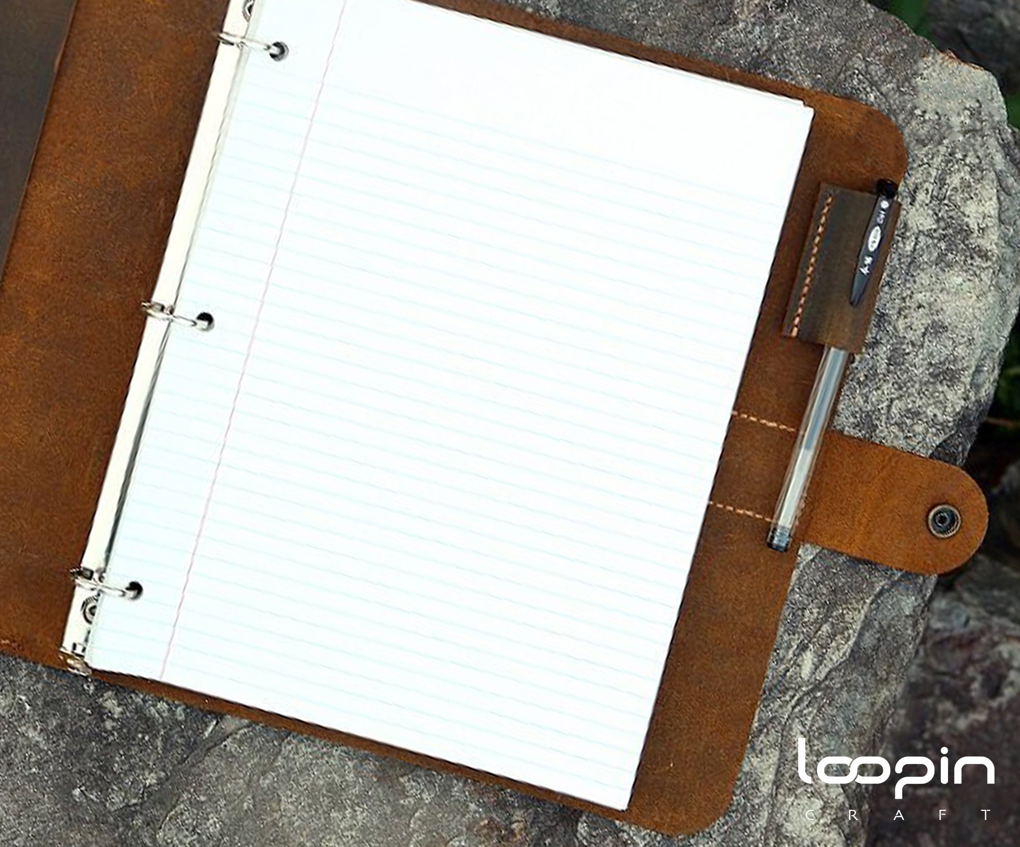 Personalized Refillable Leather Journal Cover Leather Travel - Etsy