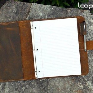 Personalized Refillable Leather Journal Cover Leather Travel - Etsy
