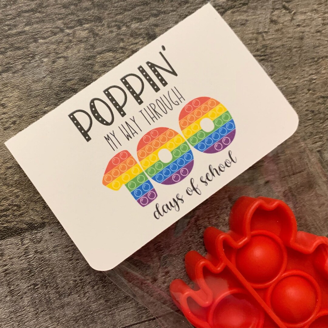 Back to School Pop It Fidget Toy | Pop It Fidget Toy Gift | Back to ...