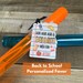 Back to School Popsicle Tag | Freezer Pop Gift Tag | Back to School ...