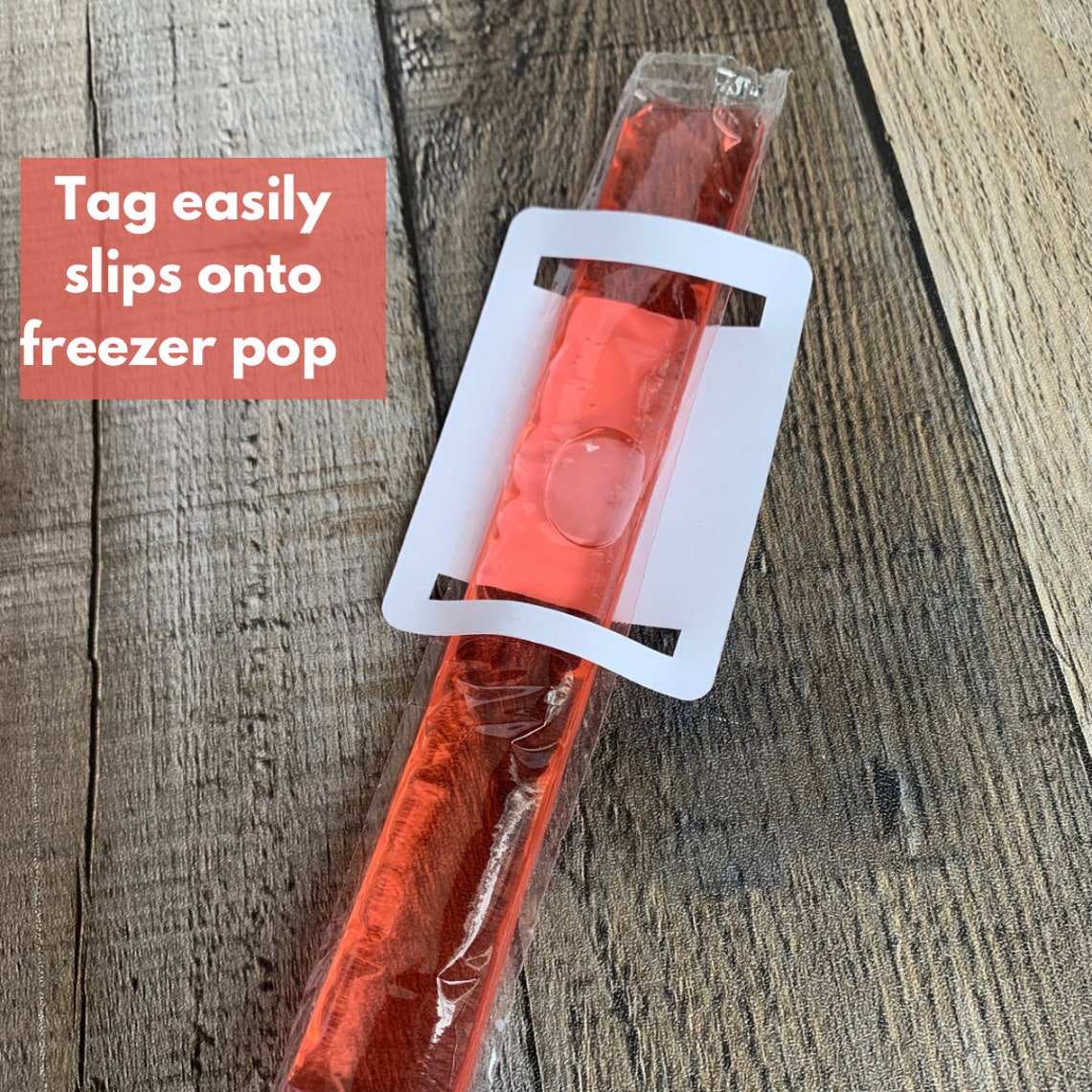 Back to School Popsicle Tag | First Day Gift, Cardstock Favor - Etsy