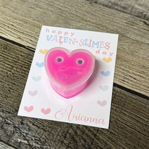 Slime Valentines Gift for Kids Classroom Valentines Day - Etsy