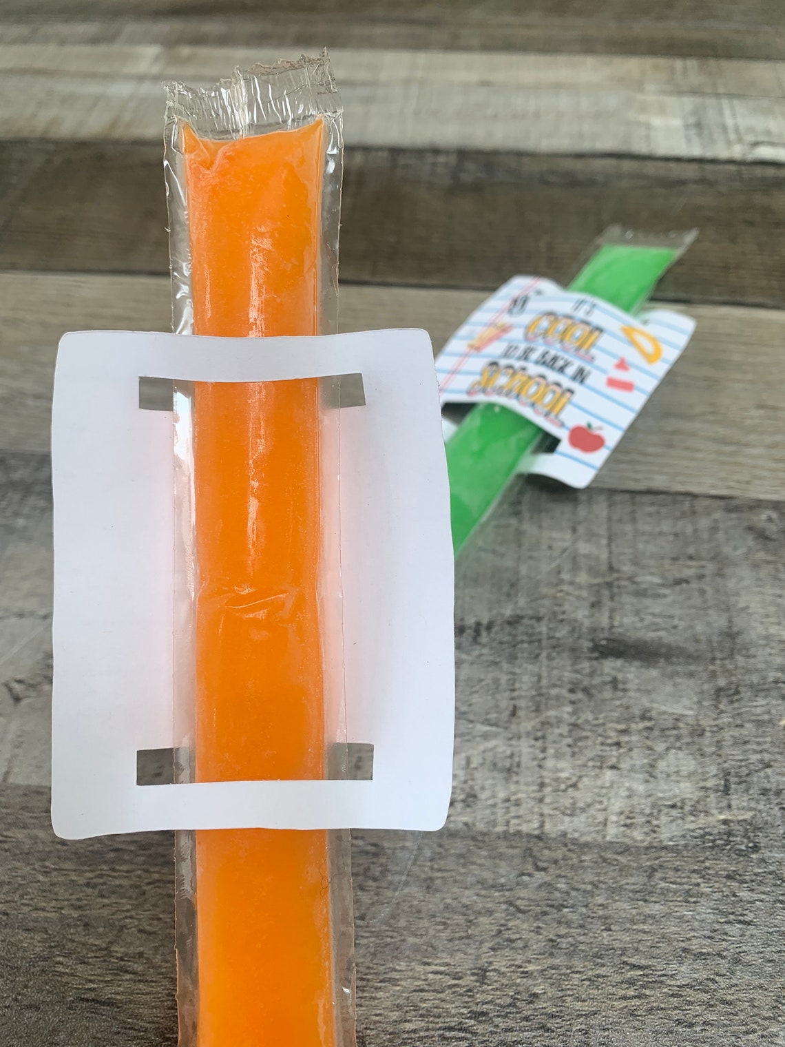 Back to School Popsicle Tag | First Day Gift, Cardstock Favor - Etsy