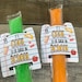 Back to School Popsicle Tag | First Day Gift, Cardstock Favor - Etsy